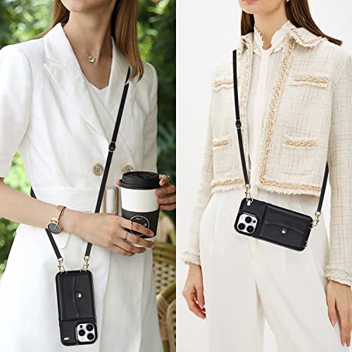 上質な素材精密縫製加工の表面（高品質のPUレザー）＋柔軟性のあるTPU裏面（内部に放熱溝設置）と組み合わせ、衝撃吸収機能が優れたのです、しっかりの二重保護でスマホ本体を守り抜きます。 セキュリティ面でも安心RFIDブロッキング・テクノロジー...