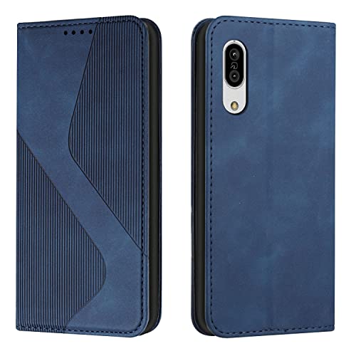 対応機種：AQUOS Sense3 / Sense3 lite / Android One S7 （SHV45 SH-02M SH-RM12） 通用携帯ケース。 ケースに横置きスタンド機能が付いているので、手に持たず動画の視聴などを楽しむこ...