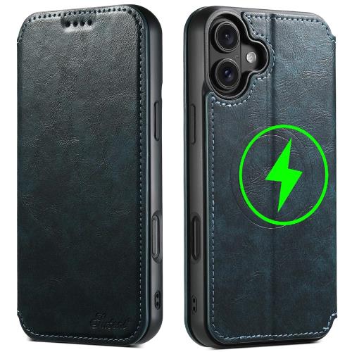 対応機種：iPhone16plus (6.7インチ）専用手帳型レザーケース、軽量、薄型、防塵、男女兼用。◆大人気進化◆強力なマグネットのリング搭載しているので、MagSafeに対応し、置くだけで簡単にのワイヤレス急速充電を提供します。※対応...