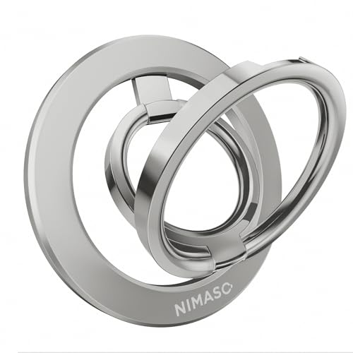 超強力ネオジム磁石内蔵業界最高レベルのネオジム磁石「N55」を内蔵し、最大磁気吸引力はなんと1500g。スマホをしっかり吸着できるので、スマホを落とす心配がありません。 マグネット式スマホリングで、iPhone MagSafe 対応シリーズ...