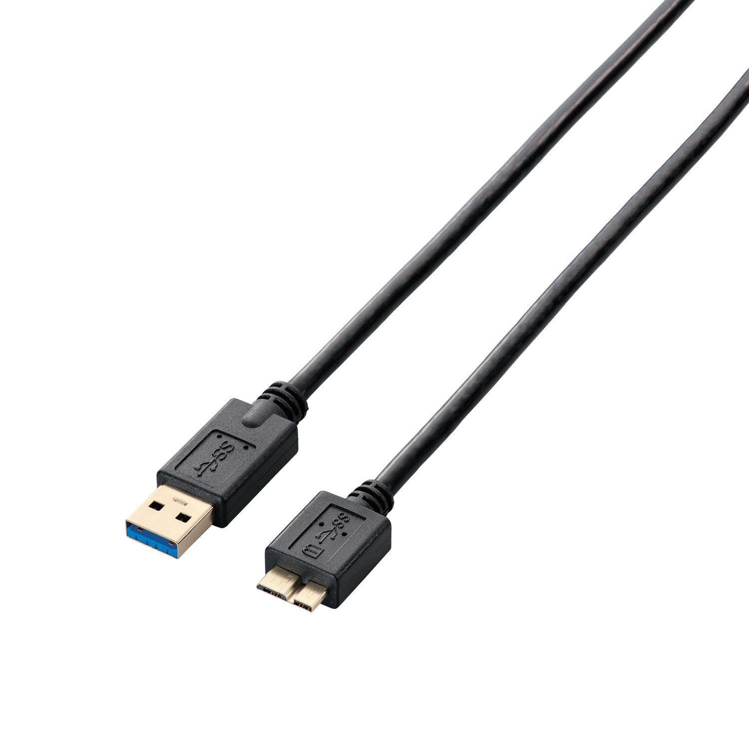 USB3.0(Standard-A)のインターフェースを持つパソコンと、USB3.0(Standard-microB)のインターフェースを持つハードディスクドライブなどの機器を接続できるUSB3.0ケーブルです。 USB3.0の規格である「...