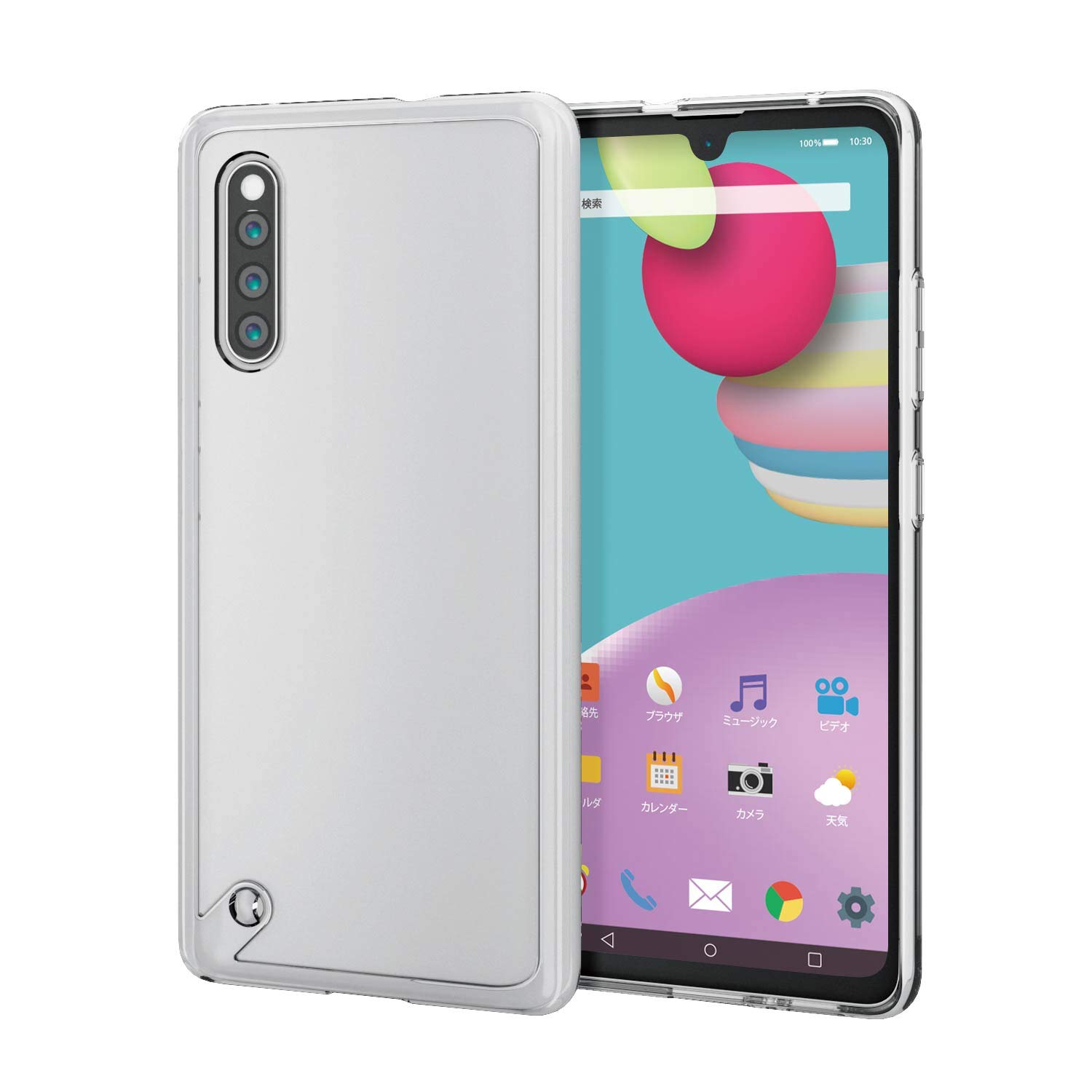 詳しくは「商品の仕様」「商品の説明」をご確認ください。 側面に弾力性のあるTPU素材を、背面に強じんで透明度の高いポリカーボネート素材を使用した、スリムなスタイルのGalaxy A41用ハイブリッドケースです。 側面は強じんな耐久性としなや...