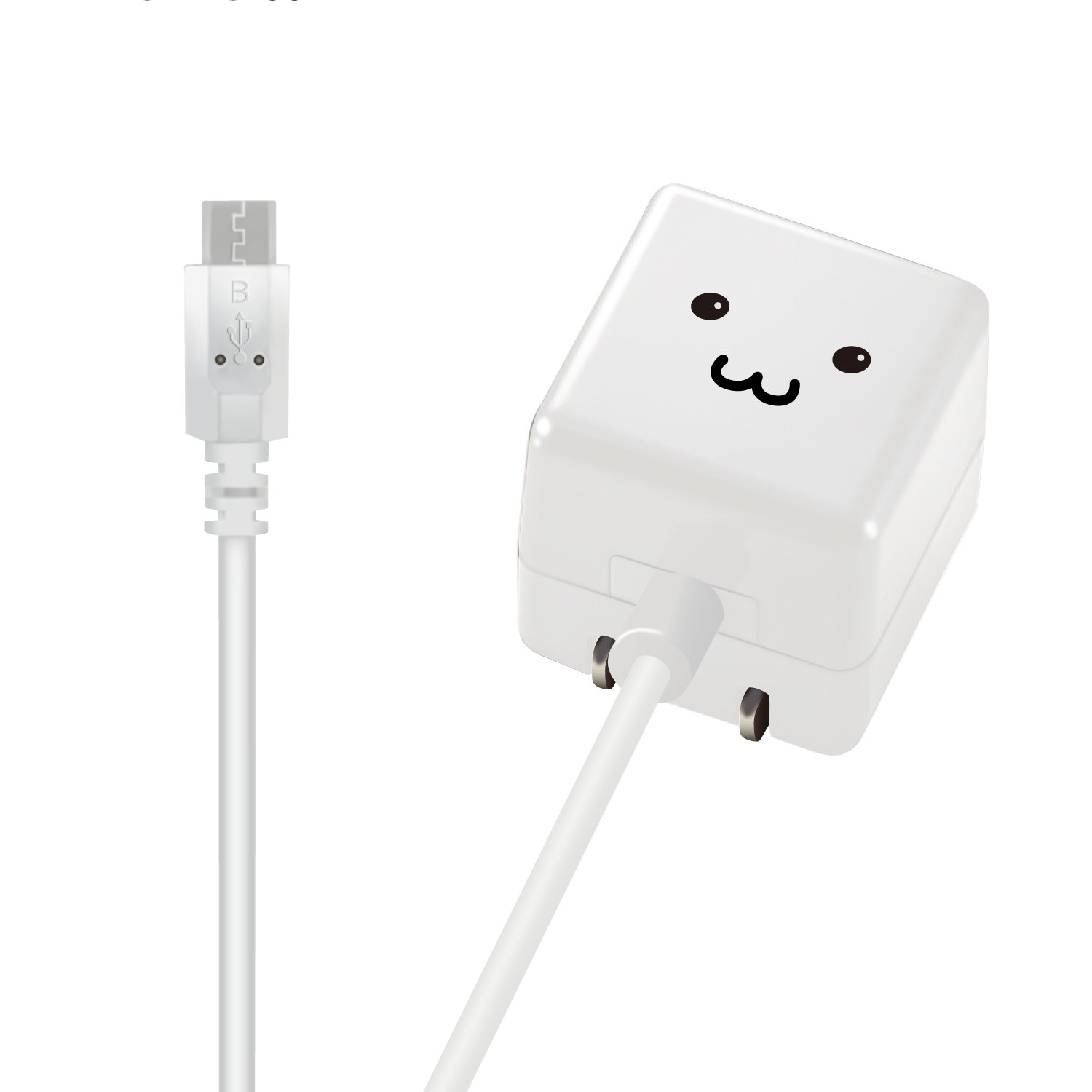 家庭用コンセントからスマートフォンやmicro USBコネクタ搭載機器を充電できるAC充電器です。 コンパクトなキューブ型で、3万時間使用できる長寿命※設計を実現しています。※あくまでも電気設計上の寿命であり、製品の寿命を保証するものではあ...