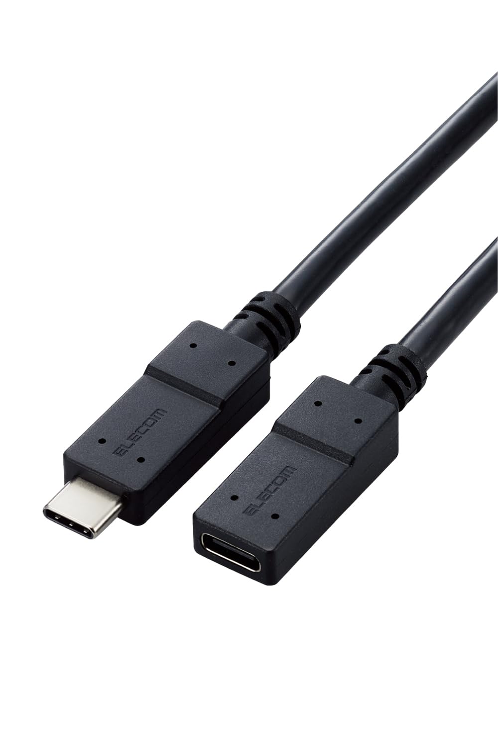 USB Type-C(TM)ケーブルの延長ケーブル(USB 5Gbps)です。 ケーブル一体型のAC充電器のケーブル長を延長して使用できるほか、USBハブやドッキングステーション、キーボードなどケーブル部が短い機器にも使えるため、パソコンか...