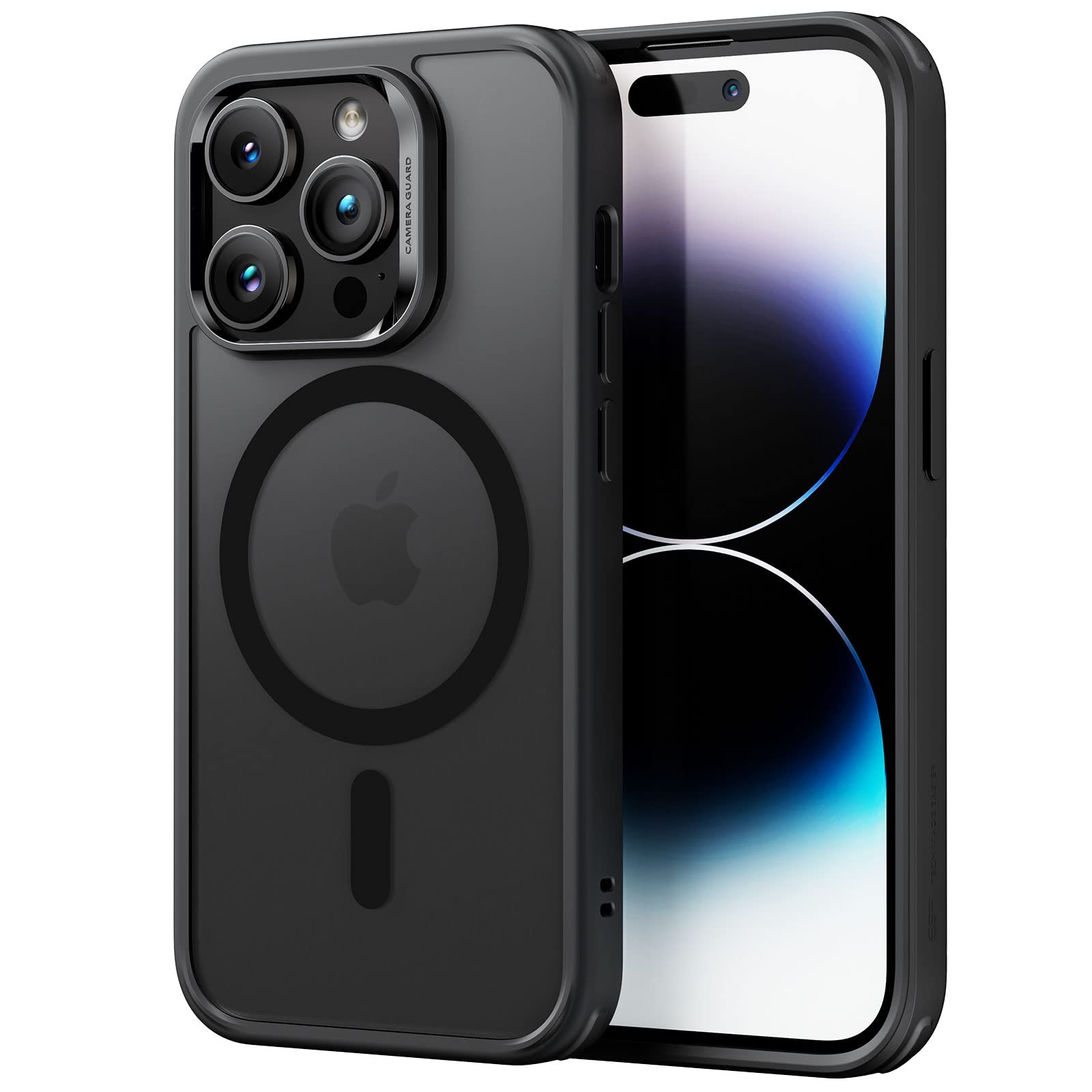 互換性iPhone 14 Pro Maxに対応。正確なカット加工でスピーカーとポートに簡単にアクセスでき、機能的に使用できます。 強化された磁気ロック1,500 gの吸着力を備えた強力な内蔵磁石により、より速く簡単に持ち運びできるワイヤレス...