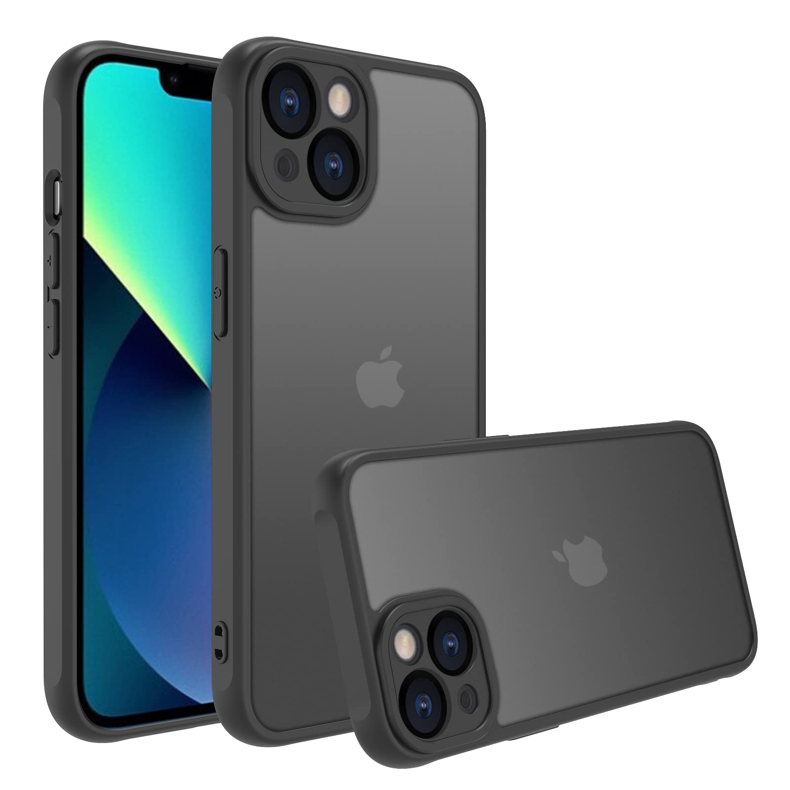 対応機種iPhone 13 専用です。精確にカット加工しているので、ボタンが押しやすく、ポートも使いやすくなっており、機能性に影響しません。 半透明・マットな質感背面が透ける特性を汲み取ったデザインで、iPhoneのかっこいいリンゴロゴが薄...