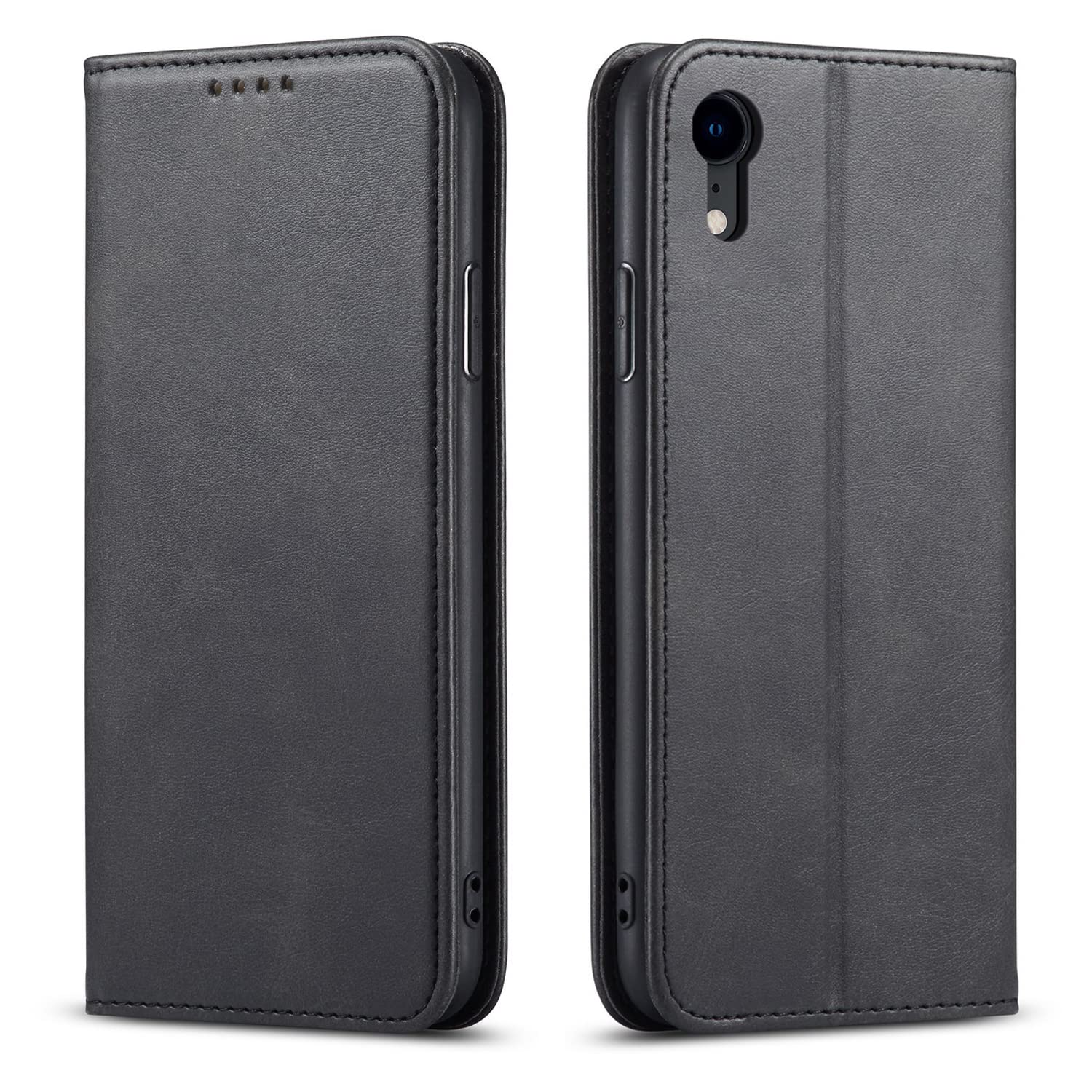 適用型番iphone xr ケース 手帳型。★機種と画面サイズを確認して購入してください。 全面保護外部の保護ケースは上質な合皮(PU)合皮を採用して、放熱性や耐衝撃が良く、肌触りがよく、塵、埃が入るのも防ぎます。内部のプラスチックはTPU...