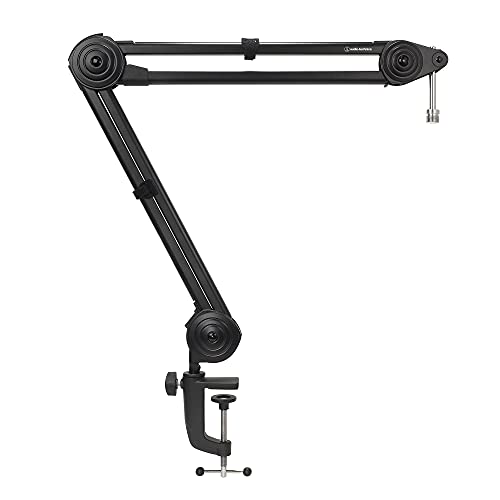 耐荷重 : 2kg / 可動距離 : 680mm / テーブルクランプ最大開口 : 50mm 取り付けねじ寸法 : 5/8インチねじ 回転角度 : アーム取付部：360°マイクロホン取付部：270° 上部アーム部：180°、下部アーム部：1...