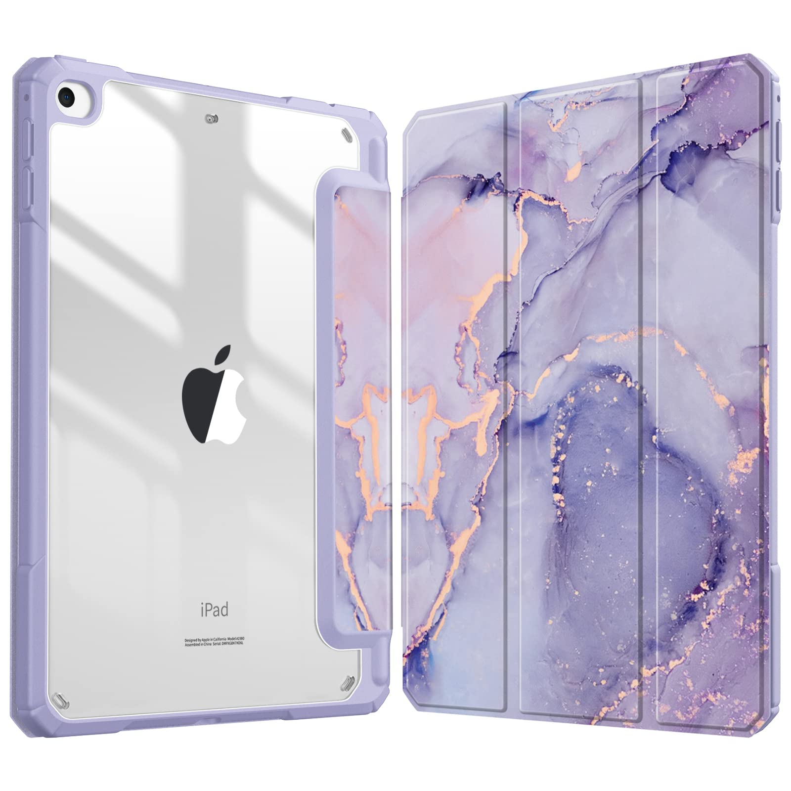 対応機種 iPad Mini 5 (第5世代) 7.9インチ 2019(モデル番号：A2133/A2124/A2126/A2125)、iPad mini 4 2015 (モデル番号：A1538/A1550) 専用スマートケース、カバー。 （...