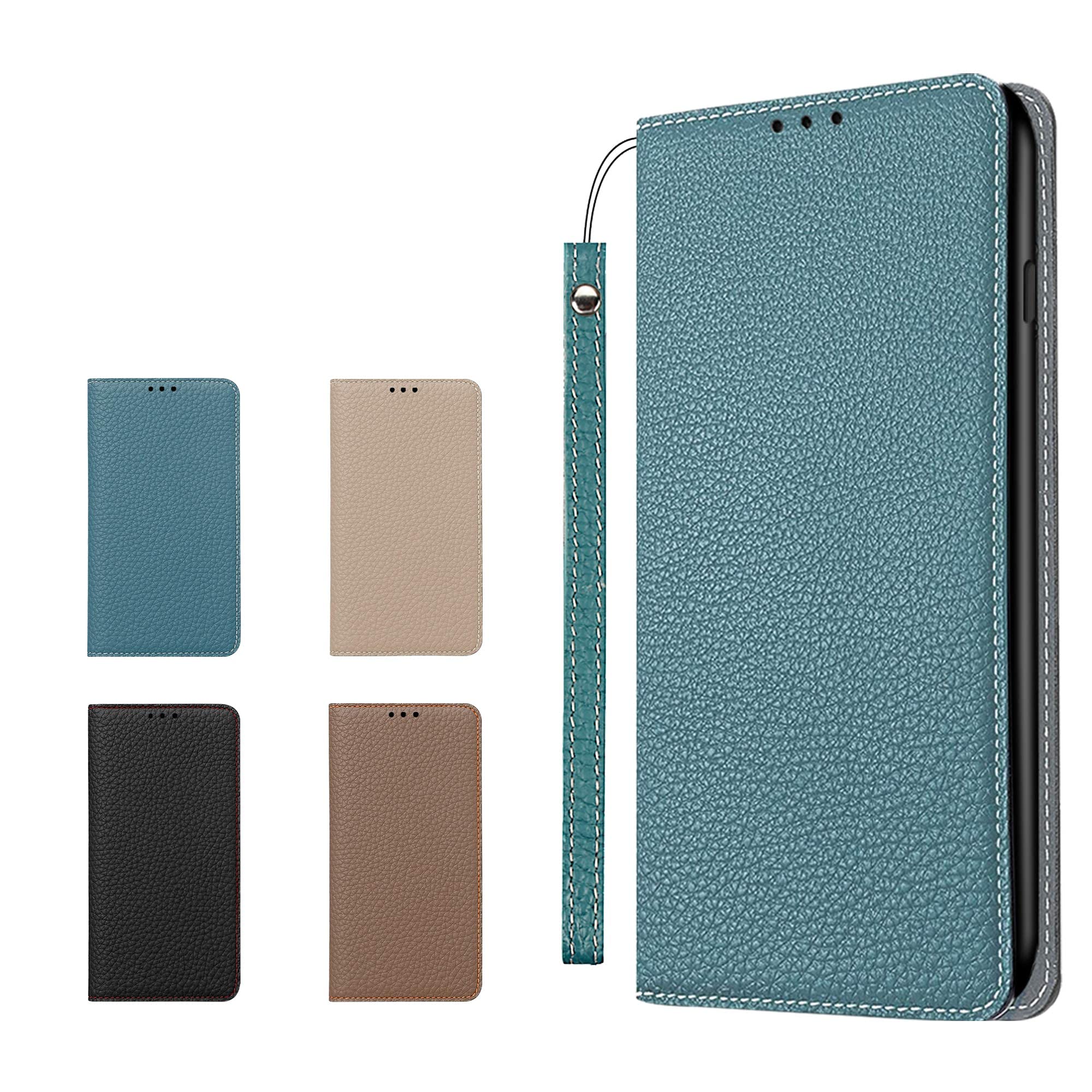 ☀対応機種Xperia 10 IV SO-52C SOG07 素材高級牛本革 ★対応機種と画面サイズをよくご確認のうえ、ご購入いただけますようお願い致します。★マグネット内蔵で開閉にストレスがありませんし、しっかり閉じられます。収納ベルト付...