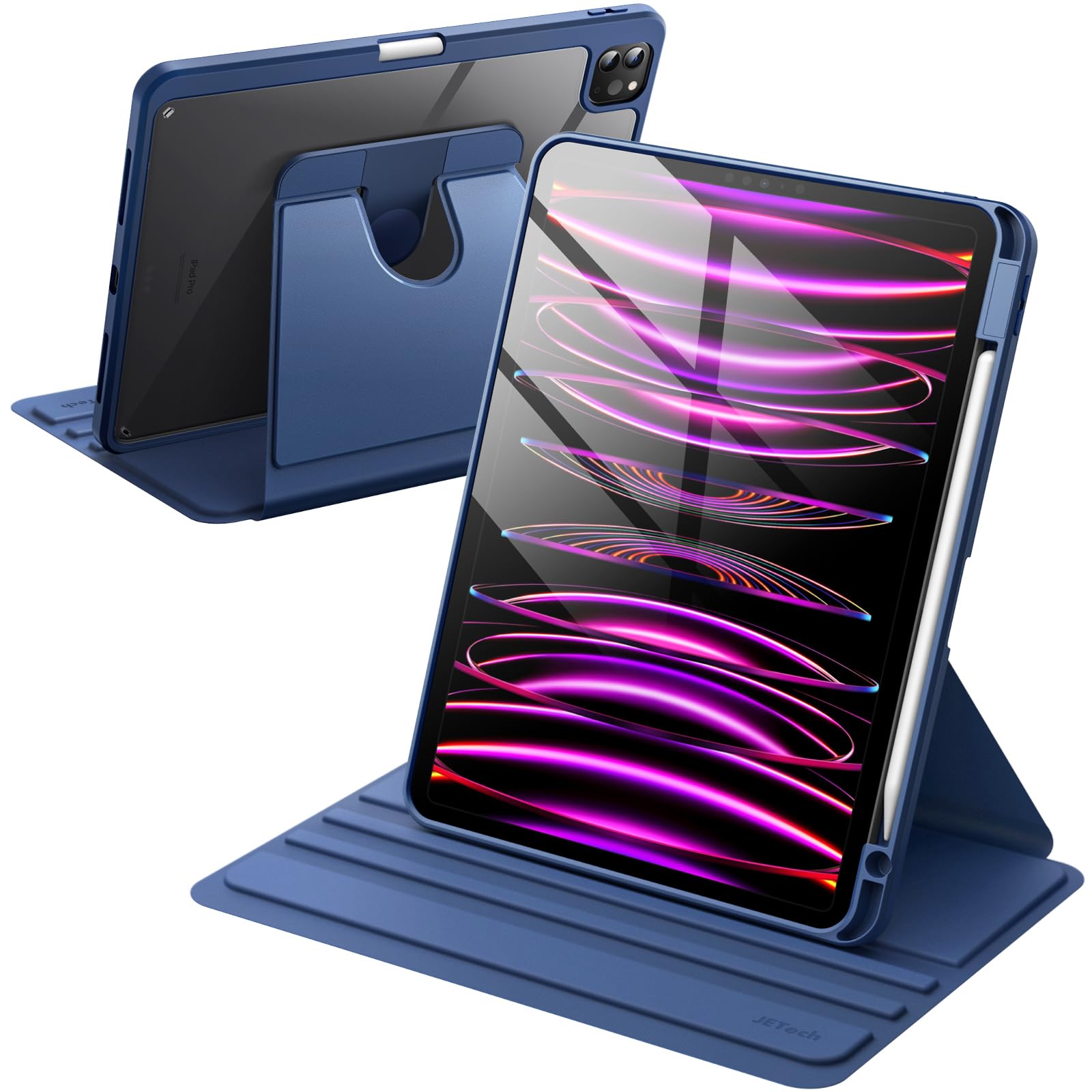 [互換性] iPad Pro 11インチ用(第4/3世代、2022/2021モデル)の特別デザインです。対応モデル：A2759 / A2435 / A2761 / A2762 / A2377 / A2301 / A2459 / A2460。...