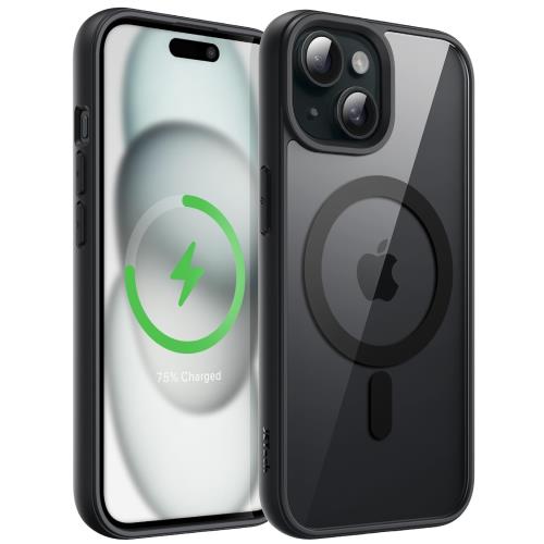 [互換性] 注：iPhone 15 Plus / 15 Pro / 15 Pro Maxには対応しません。iPhone 15 6.1インチにぴったりフィットします。軽量でスリムな設計です [強力な磁気吸着] 完璧に配置された38個の内蔵磁石...