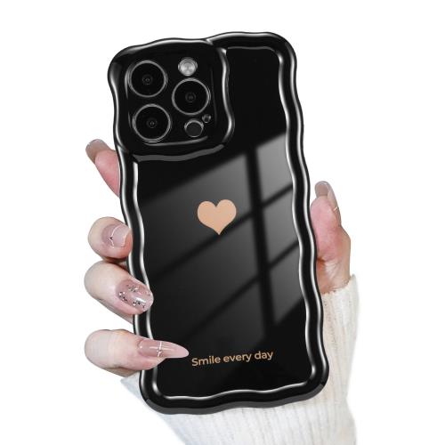 対応機種iPhone 15 Pro Max(6.7インチ)専用。写真は見本ですが、購入前にお使いの機種を確認してくださいね。 ハート柄 デザイン ▪ フィット感背面にシンプルのハート柄プリントパターン可愛い、流行りの韓国デザインです、いつも...