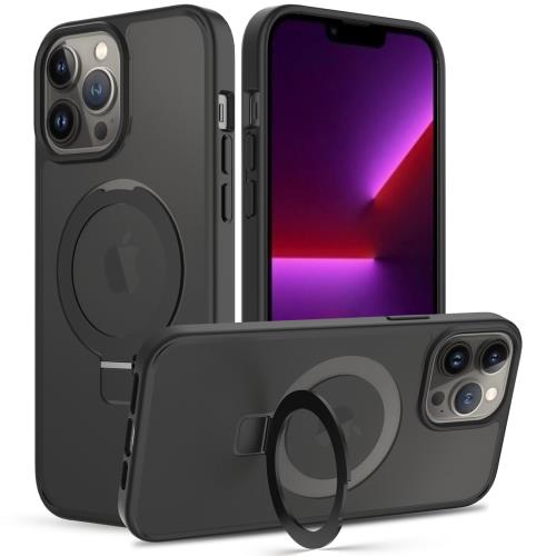 対応電話モデルiPhone 13 Pro Max ケース MagSafe対応・スタンド機能 スマホケース。 MagSafe対応・超強磁力1,900 gの吸着力を備えた強力な内蔵磁石により、吸着力を高めて、安定感をアップしてエネ損失なしの快速...