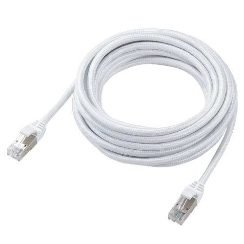 高速光通信に適した40ギガビットイーサネットの「40GBASE-T」に準拠した、Cat8準拠LANケーブルのメッシュタイプです。 Cat6の8倍である2000MHzまでの高周波帯域まで対応し、ノイズ干渉にも強く、高速で安定したネットワーク環...