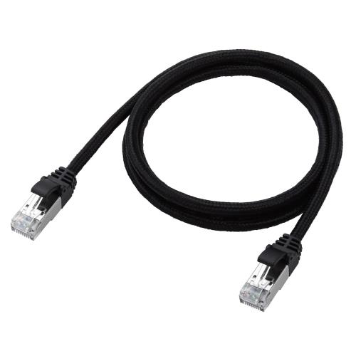 高速光通信に適した40ギガビットイーサネットの「40GBASE-T」に準拠した、Cat8準拠LANケーブルのメッシュタイプです。 Cat6の8倍である2000MHzまでの高周波帯域まで対応し、ノイズ干渉にも強く、高速で安定したネットワーク環...