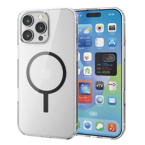 磁力装着タイプのワイヤレス充電器に対応した“MAGKEEPシリーズ。側面には弾力性のあるTPU(熱可塑性ポリウレタン)素材を、背面には強じんで透明度の高いポリカーボネート素材を使用した、スリムなスタイルのハイブリッドケースです。 側面は強じ...