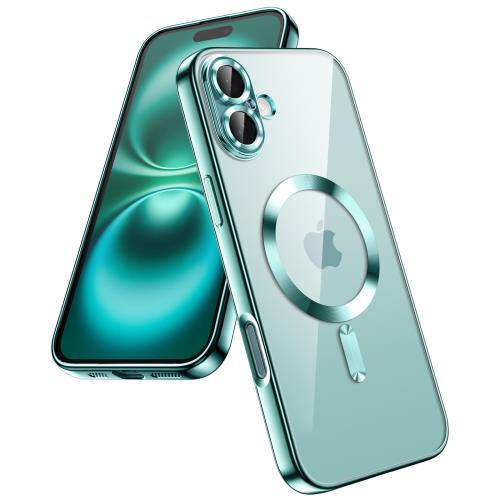 [互換性 魅力] iPhone 16 6.1インチ専用です。注：iPhone 16 Plus / 16 Pro / 16 Pro Maxには対応していません。優れたTPU素材と電気メッキフレームで作られたこのシースルーのケースはおデバイスを...