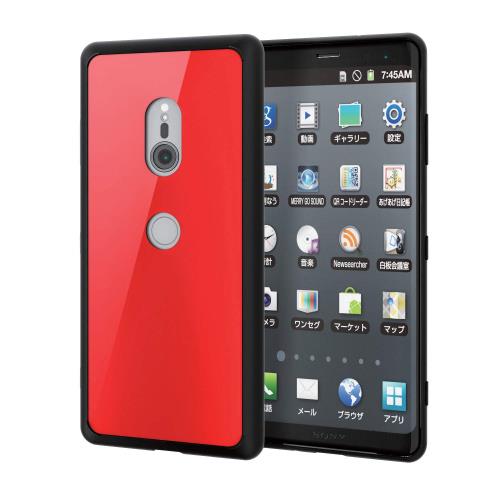 [対応機種] Xperia XZ3 [ SO-01L SOV39 ] TPU素材とポリカーボネートとガラスの3種構造で、機器本体を美しく保護するXperia XZ3用ハイブリッド/ガラスケースです。 背面に特有の美しさと触り心地を持つ日本メ...