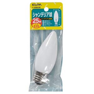 定格：　・電圧　100/110V　・消費電力 25W　・寿命：約1,500時間 本体サイズ：　・全長：102mm　・バルブ径：37mm　・口金：E26 入数：1個 カラー：ホワイト