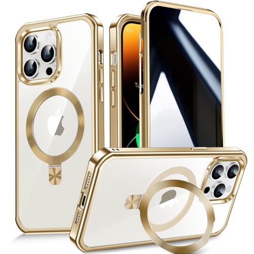 多機能スタンド・Magsafe対応当店のiPhone 14 Pro Max ケースは、スタンド、CDリング、マグセーフ充電の3つを一体化しています。0-120°まで自由に調節でき、スタンドを収納すると完全に隠れます。マグセーフリングには堅牢...