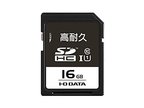 UHS-I UHS スピードクラス1 対応の高耐久SDカード(容量:16GB) 一般的なモデルに比べ長持ちする高耐久なフラッシュメモリを採用 高速で安定した転送を実現するインターフェイス UHS-I に対応 UHS対応機器で転送速度10MB...