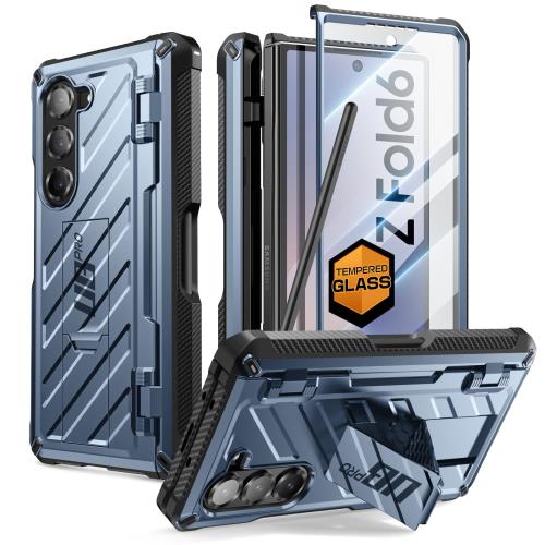 対応機種Galaxy Z Fold 6 5G (2024) 専用 ヒンジ保護Z Flip 6 ケースのヒンジ保護設計により、スムーズな折りたたみ機能を損なうことなく、の安全性が高まります。 スタンド機能隠しスタンドの設計で、簡単に収納可能で...