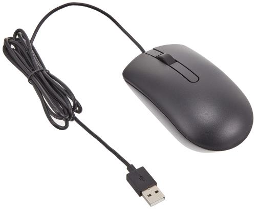 USB有線マウス カラー:ブラック LED光学式1,000dpi 1年間保証