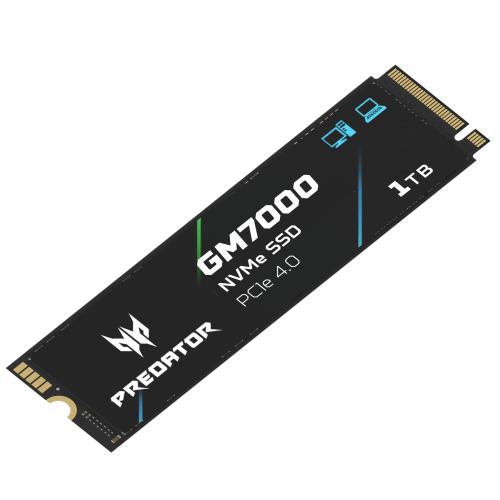 Acer Predator GM7000 SSDPredatorとは、最新テクノロジーを搭載し、幅広いラインアップを揃えたAcerのゲーミングシリーズです。その傘下の最新のGen 4x4 NVMe コントローラと3D TLC NANDに基づ...
