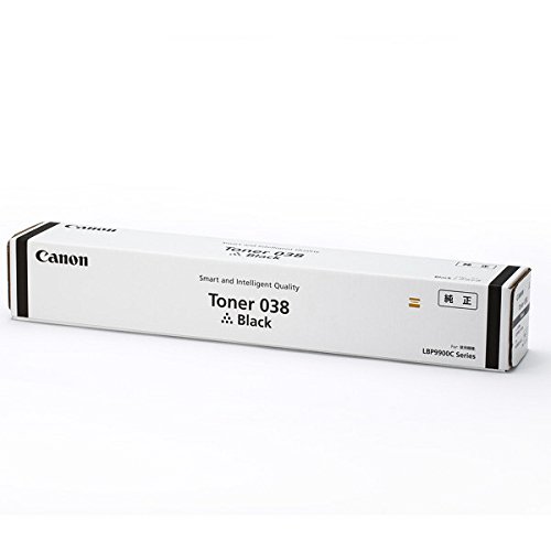 LBP9950Ci/LBP9900Ci用トナー038 純正品 対応機種：LBP9950Ci/LBP9900Ci 印字枚数：ブラック37,000枚(A4/5%印字率時) 色：ブラック