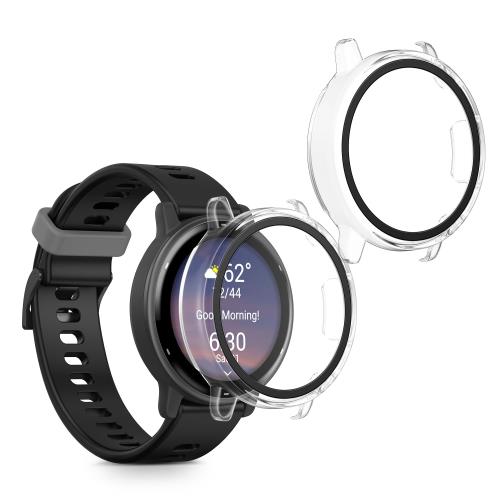 ぴったり: 以下のデバイスに対応: Garmin vivoactive 5 / active 5 日常での保護: 透明のガラス製保護カバーが、あなたのスマートウォッチのスクリーン全面をフルカバー。故障や傷の原因になる外部のあらゆる影響からス...