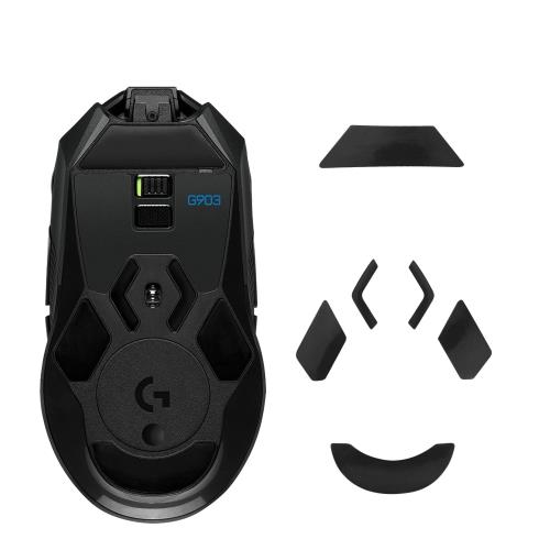 ぴったり: 以下のデバイスに対応: Logitech G903 滑らかなマウス移動: 古くなったワイヤレスマウスのフィート部分をこのマウスソール用ステッカーに交換することで、まるで新品のように滑らかな動きを実現できます。柔らかいゴムのような...