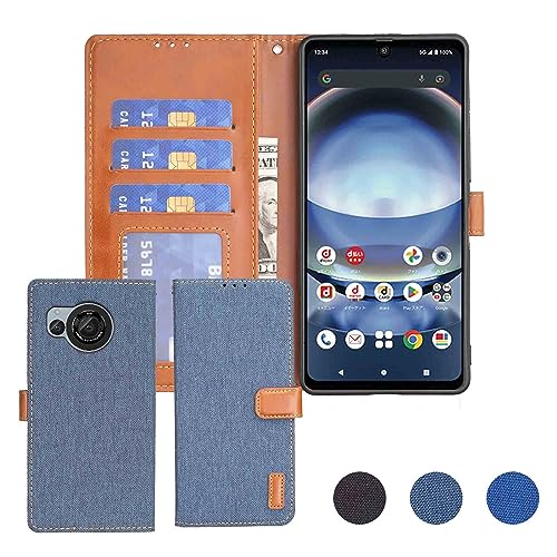 ■適用型番SHARP AQUOS R8 / docomo SH-52D（ ※対応モデル名を確認してください。） ■全面保護手作おしゃれデニム生地 3色から選択出来 汗や指紋防止 優れた放熱性。カメラレンズ保護構造でスマホ本体を傷から360度...