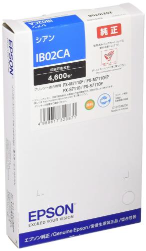 色:シアン 重量:250g 対応機種:PX-M7110F、PX-M7110FP、PX-S7110、PX-S7110P 印刷可能ページ数:約4600ページ 純正インクカートリッジ