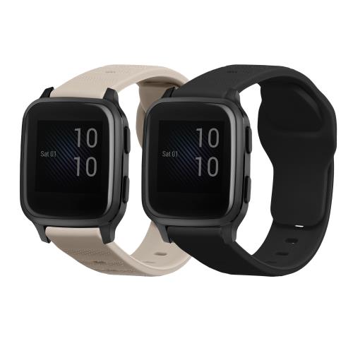 ぴったり: Garmin Venu Sq Music / Sq対応 リフレッシュ: あなたの古くなったスポーツウォッチの時計バンドを、このソフトTPU製リストバンドに交換して気分をリフレッシュ！運動中、オフィスで、睡眠中など日常のどんな時間...