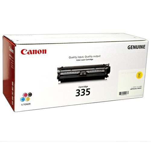 商品名：国内純正トナーカートリッジ CRG-335YEL メーカー：CANON / 製造元：メーカー / カラー：イエロー 保証：納品書の発行日より1年間保証 印字枚数：約16,500枚（A4・5％印字比率時） 対応機種：Satera　LB...