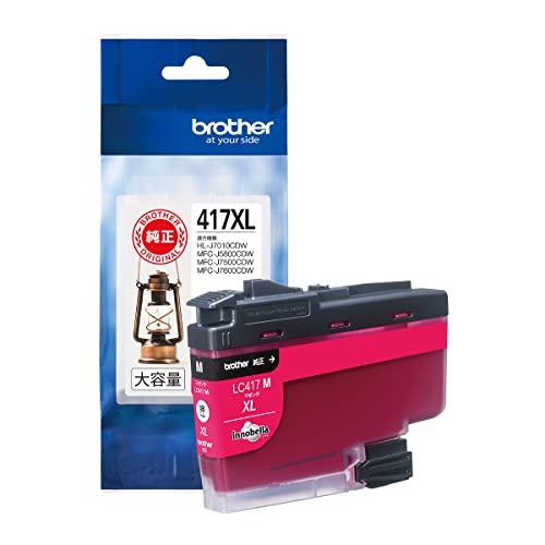 対応機種:MFC-J7600CDW、MFC-J5800CDW、MFC-J7500CDW、HL-J7010CDW ブラザー純正インクは製品本体の性能を十分に発揮するために研究を重ね、開発されています。非純正インクをお使いになりますと製品本体の...