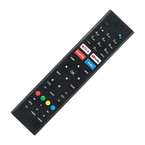 販売の商品は代用リモコンです。純正リモコンと同機能のボタンが設置されており、機能は全て使用できます。 Sceptre Smart 4K Android TVリモコンに対応します。 使用の電池：単4形乾電池2本（別売） 対応機種： A435B...