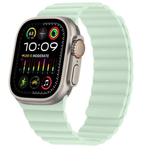 対応機種とサイズ: HITZEE 柔らかいシリコン磁気交換バンド は Apple Watch バンド49mm 46mm 45mm 44mm 42mm に対応 すべてのモデル、 を含む：Ultra 2 / Ultra / SE（2022） /...