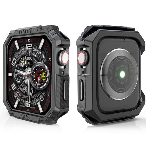 対応機種＆サイズApple Watch Series 9/8/7(45mm)に対応します。ご購入前、ご設備のモデル番号をご確認ください。 高級感が溢れるデザイン独自のメカニカルなデザインにより、簡単に装着できる軽量な新しいスポーツスタイルの...