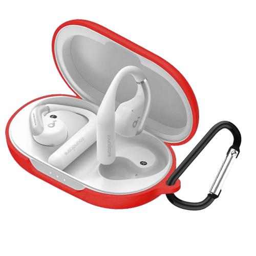 対応機種Anker Soundcore AeroFit にぴったり適用します。（イヤホンと充電ケースは含まれていません） 全面的な保護高い防塵、傷防止、耐衝撃性等が持っています、全面カバー設計で、衝撃を最小限に抑えます，本体に無損です。本体...