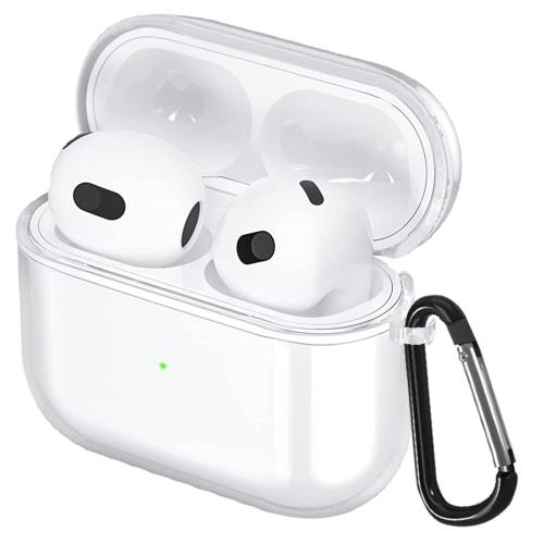 対応機種Airpods 3 ブに対応保護カバーです。購入前にモデルを事前に確認してください 。注：パッケージにはイヤホン、充電ケース、充電器は含まれていません。 高品質素材透明度の高い高品質TPUで製作されるので、手触りが良くて耐久性が抜群...