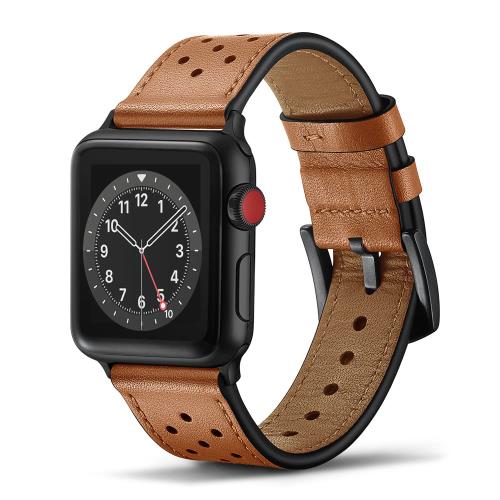 Tasikar 本革交換用バンドは Apple Watch シリーズ9 シリーズ8 シリーズ7 (41 mm)、 SE 2 SE シリーズ6 シリーズ5 シリーズ4 (40 mm) 、たシリーズ 3 シリーズ 2 シリーズ 1 (38 mm...