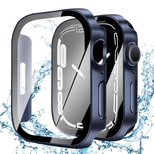 ★対応機種：本製品はApple Watch 45mm専用防水ケースです。対応 Apple Watch 9/8/7 45mm ケース。どのバージョンにも利用可能でとても便利です。YUGYUG Apple Watch はあなたの素敵なApple...