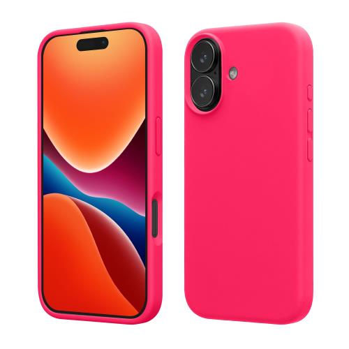 ぴったり: Apple iPhone 17対応 リキッドシリコンケース: ネオンピンク のTPU 液体シリコン ケースは、くせになるサラサラとした手触りの良さが自慢です! 薄型でシンプルな保護カバーデザインが高級感を演出します。外観のおしゃ...