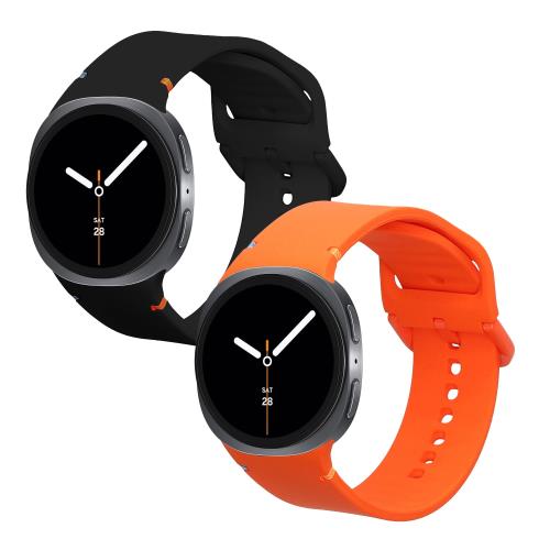 ぴったり: Samsung Galaxy Watch 8 Galaxy / Galaxy Watch 8 Classic 46mm対応 リフレッシュ: あなたの古くなったスポーツウォッチの時計バンドを、このソフトTPU製リストバンドに交換し...