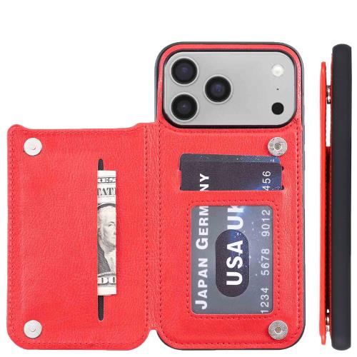 対応機種専用設計 Apple iPhone 17 Pro 6.3 inch（ ※対応モデル名を確認してください。） カード収納ケース背面はお札ポケットと 2 カードスロットを搭載して、カードや名刺やお札などを入れることができます。抜群な収納...