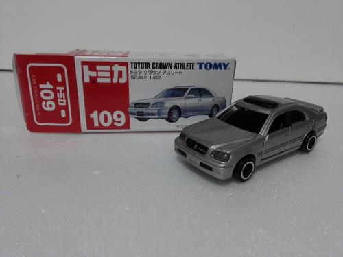 絶版トミカ　No.109 トミカ　トヨタ　クラウン　アスリート　中国製　クレイジーミニカーサークル　ケース付き　倉庫発送