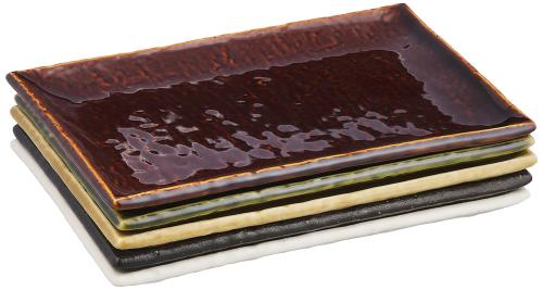 サイズ:20.5×13.5×高さ1.5cm 本体重量:2000g 素材・材質:陶器 原産国:日本 枚数:5枚