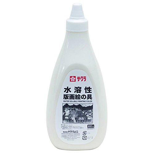 特長1水溶性のため汚れた手や用具は水で洗い落としやすい 特長2色彩・濃度に重点をおいた使いやすく刷り上がりが美しい 特長3木版・紙版などの凸版に適している 特長4ポリチューブキャップは大・小の二重仕様 仕様800g／ポリチューブ入り